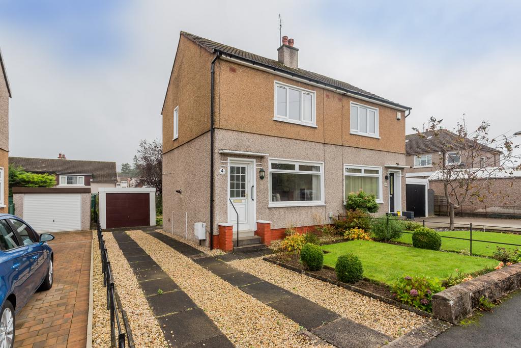 4 Dunbar Road, Paisley, PA2 9JX 2 bed semi-detached house - £150,000