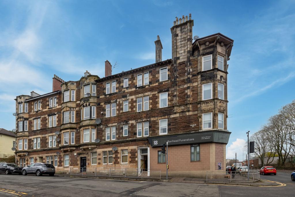 Flat 2/1, 4 Graham Street, Barrhead... 1 bed flat for sale - £85,000