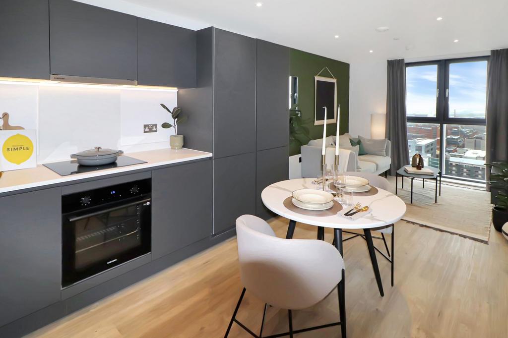 Swan Street House, Manchester, M4 1 bed apartment - £1,450 pcm (£335 pw)