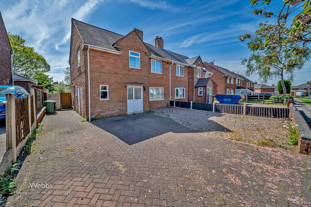 Jessie Road, Aldridge, Walsall WS9 4 bed semi-detached house - £180,000