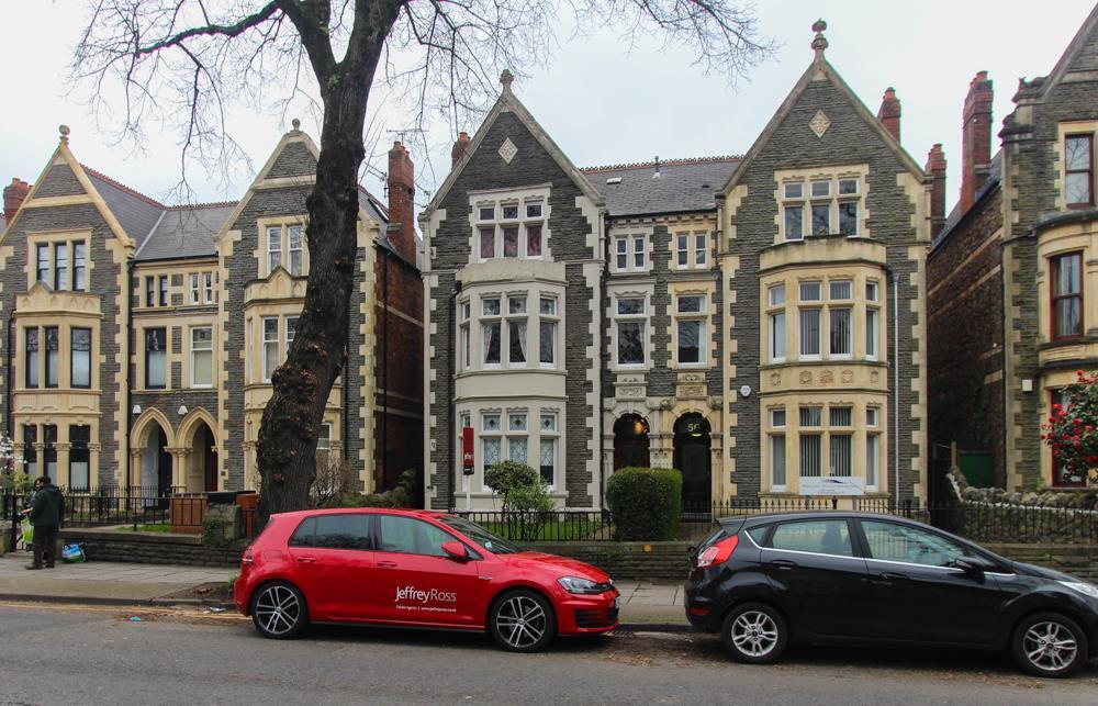 Cathedral Road, Cardiff CF11 1 bed flat - £750 pcm (£173 pw)