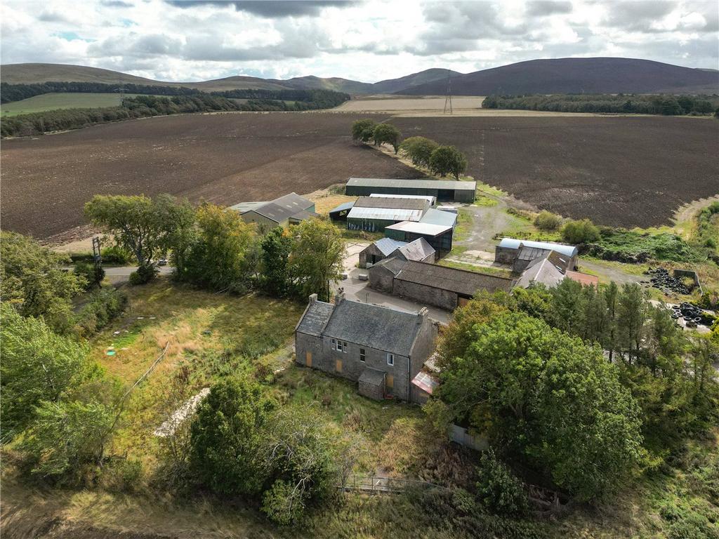 Lot 1 Wester Kinleith Farmhouse... 5 bed property with land for sale ...