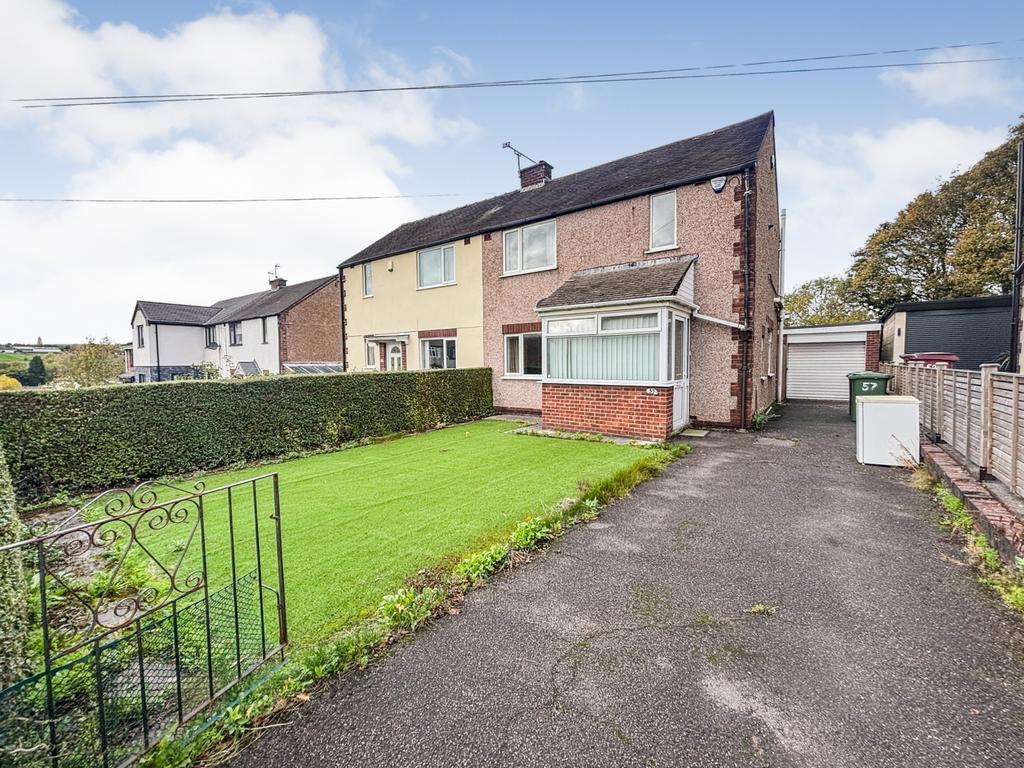 Holmley Lane, Dronfield, Derbyshire, S18 2 bed semi-detached house - £ ...