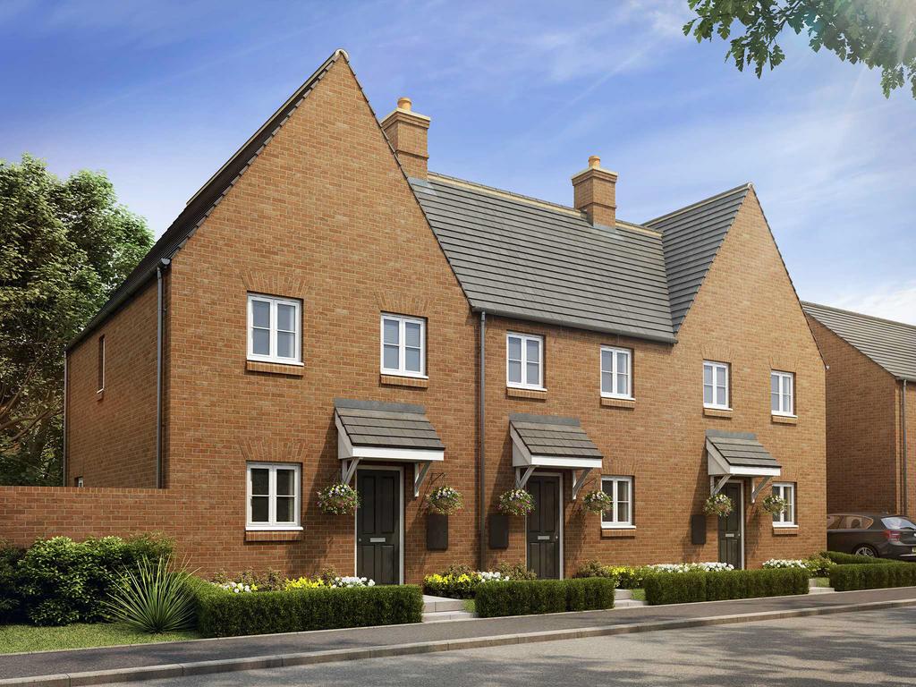 Plot 1025, The Weedon at The Furlongs... 3 bed end of terrace house for sale - £349,950