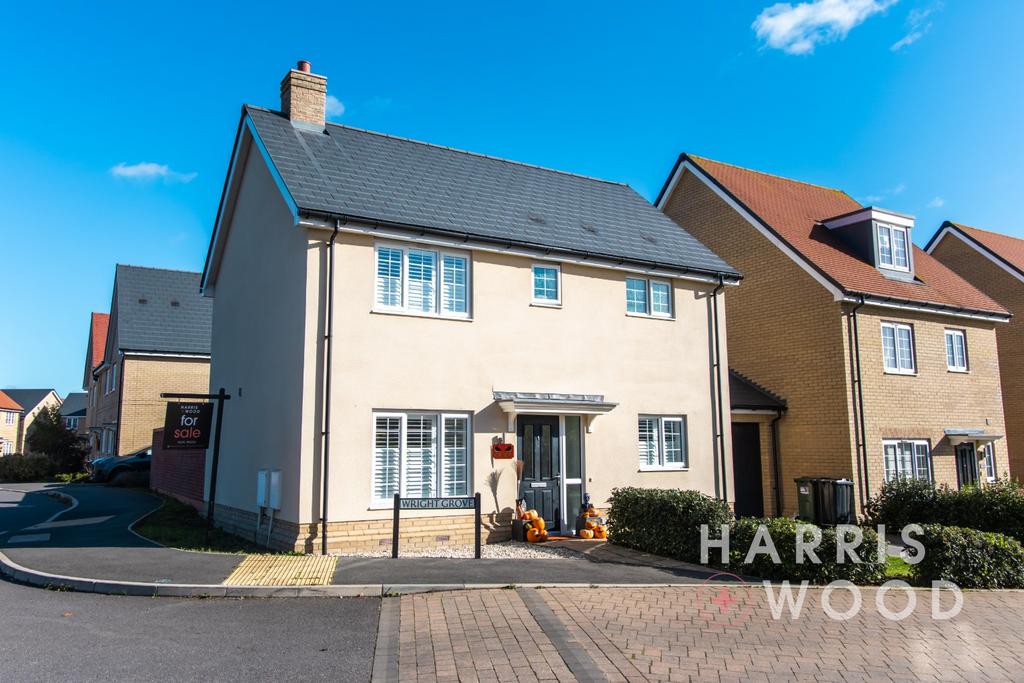 Wright Grove, Witham, Essex, CM8 3 bed detached house for sale - £425,000