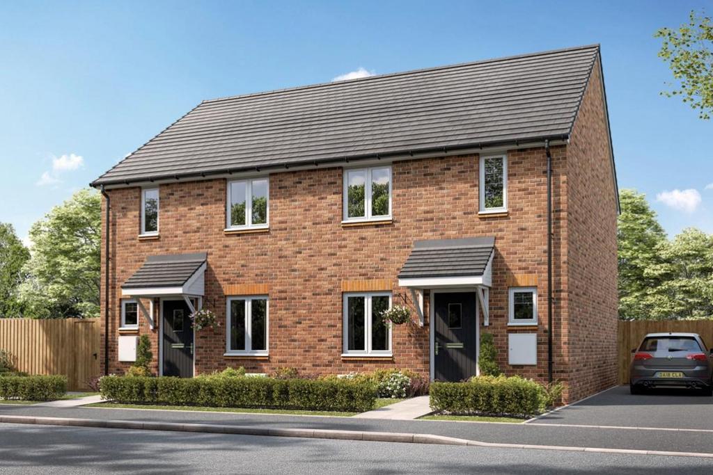 117, Heaton at Kings Park, Cottenham... 2 bed semi-detached house for sale - £334,950