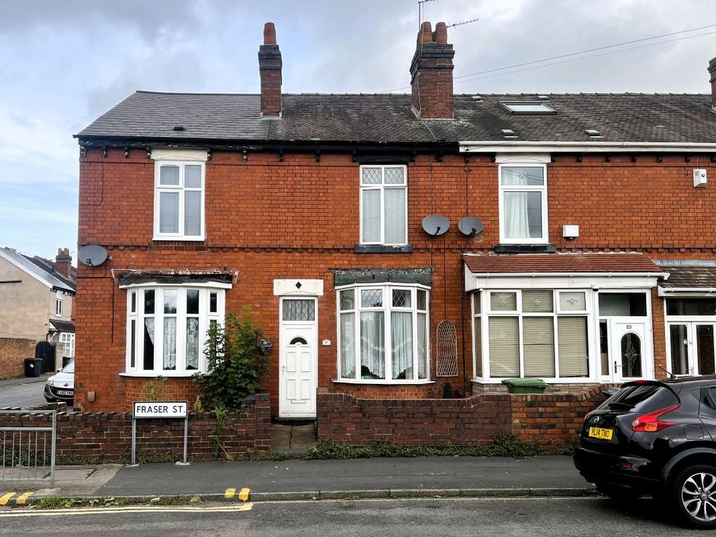 87 Fraser Street, Bilston, WV14 7PB 2 bed terraced house - £19,000