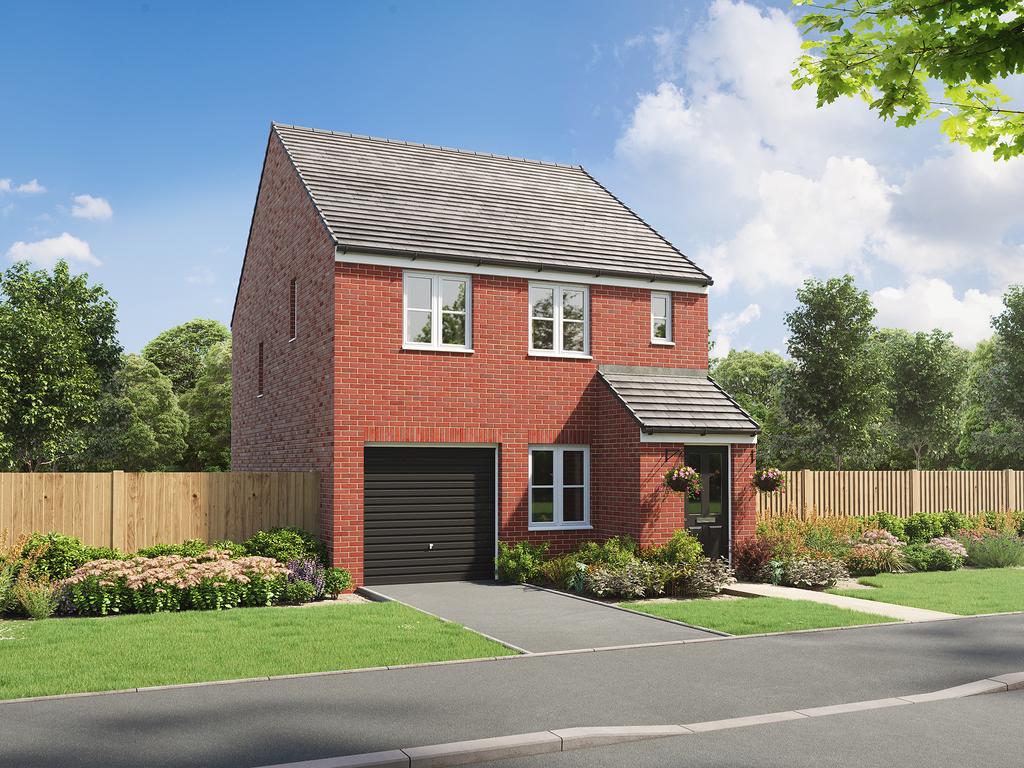 Plot 97, The Dalby at Brampton Vale... 3 bed detached house - £249,950