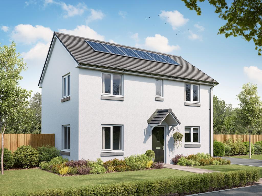 Plot 42, The Dunblane at Stewarts... 3 bed detached house for sale - £279,995
