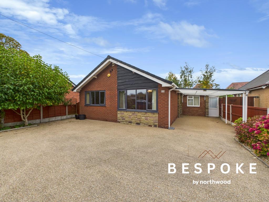 Middlewich Road, Sandbach CW11 2 bed detached bungalow for sale - £375,000