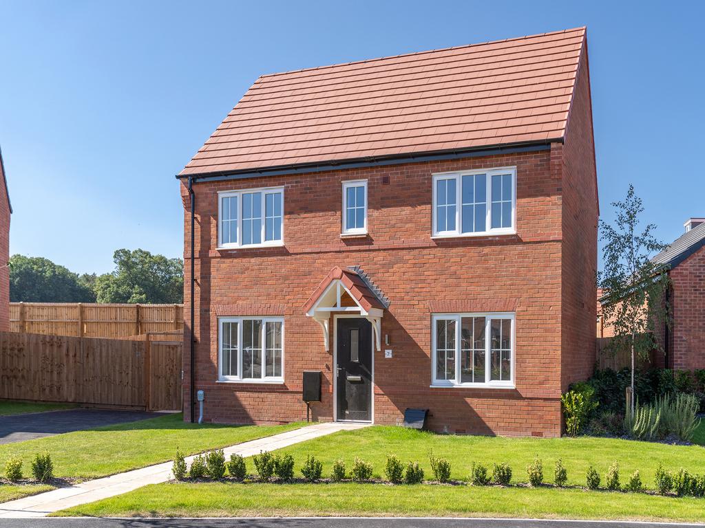 Plot 908, The Beech at Weldon Park... 3 bed detached house for sale - £309,995