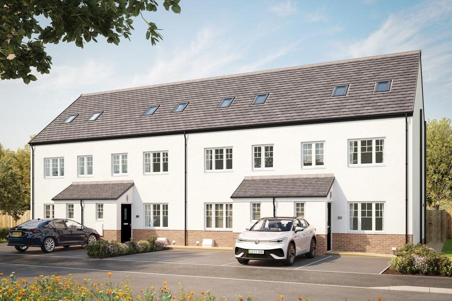 Plot 25 at Honeyman Park Standhill... 4 bed end of terrace house for ...