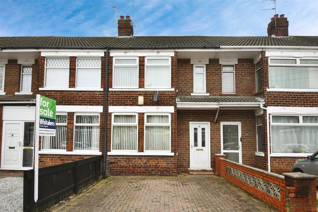 Kempton Road, Hull 3 bed terraced house for sale - £134,500