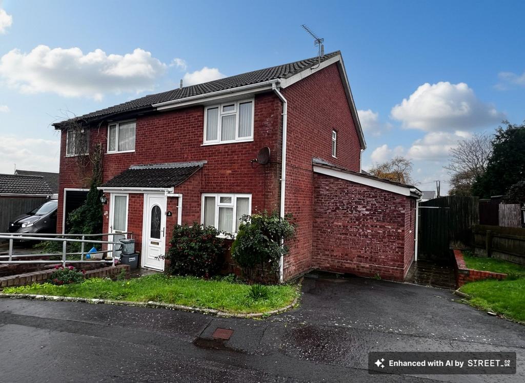 Meadowcroft, Rhoose CF62 3FR 2 bed semi-detached house - £210,000