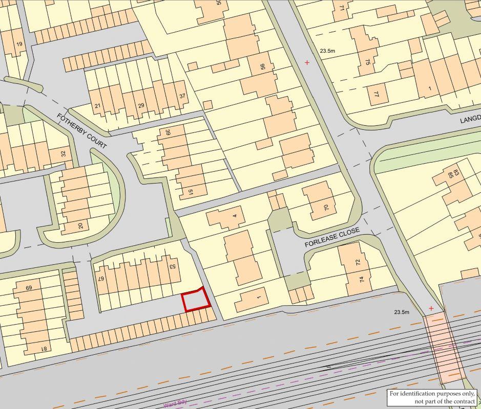 Land Opposite Garage at 53 Fotherby... Land - £1