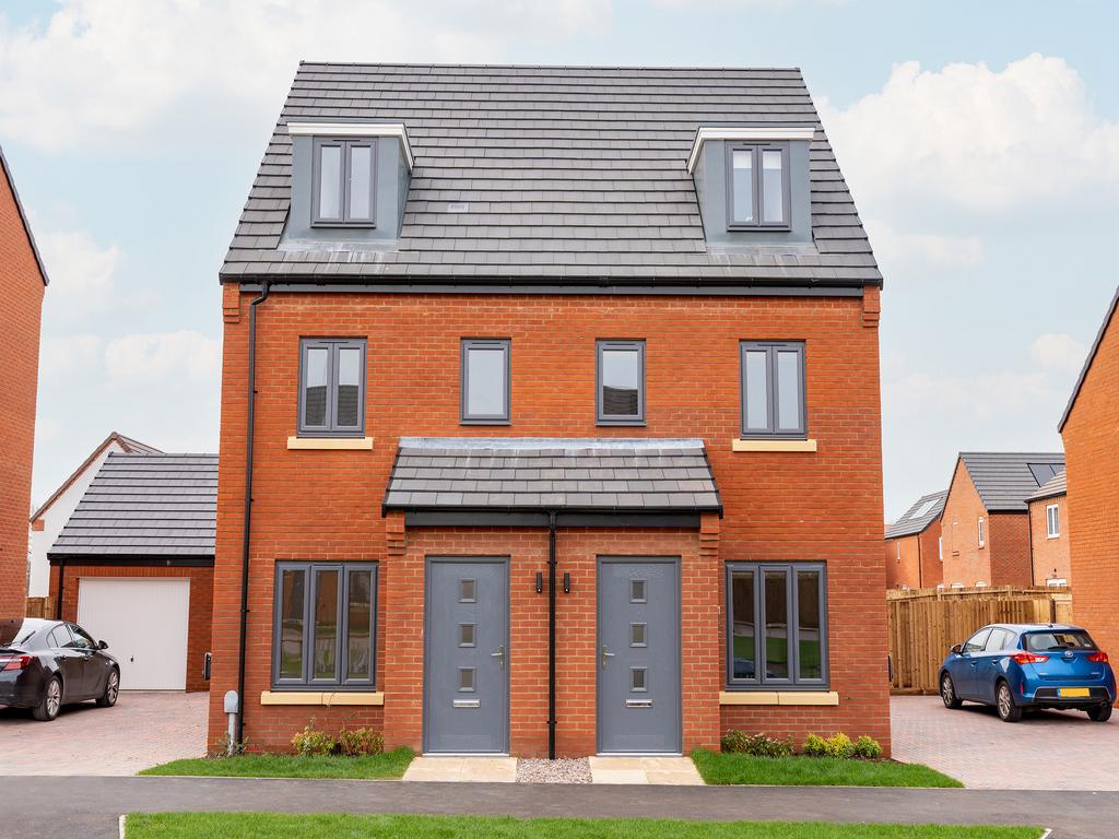 Plot 97, The Saunton at Harlestone... 3 bed semi-detached house - £324,950