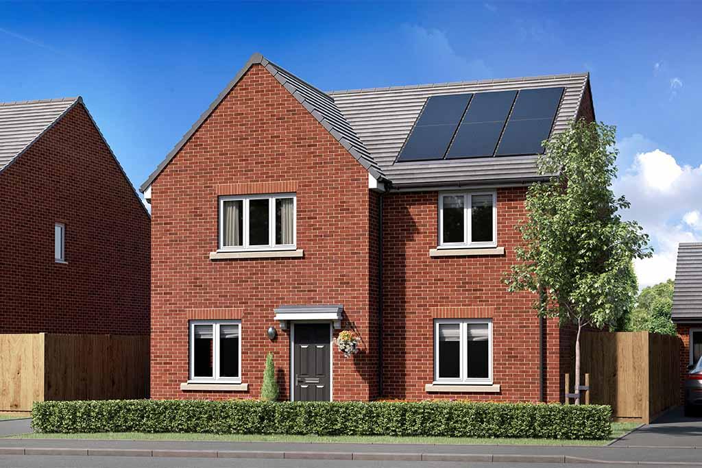 Plot 433, The Sherbourne at Farington... 4 bed detached house - £365,000
