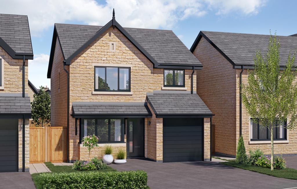 Plot 97, The Denholme B at The... 3 bed detached house for sale - £419,995