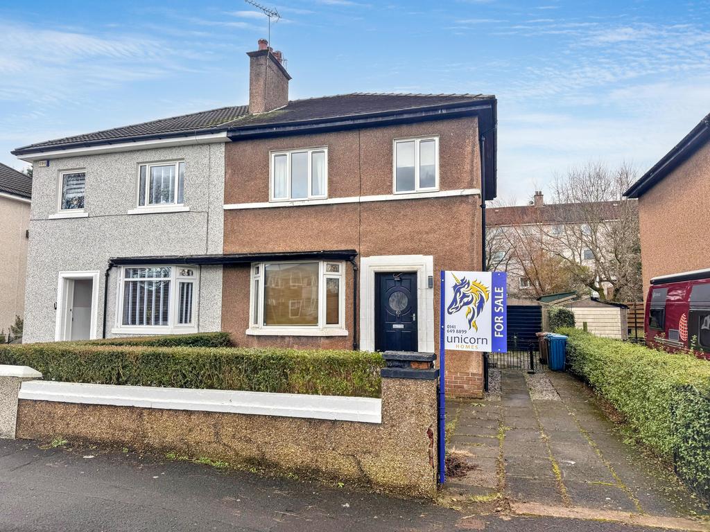Croftfoot Road, Glasgow G44 3 bed semi-detached house for sale - £195,000