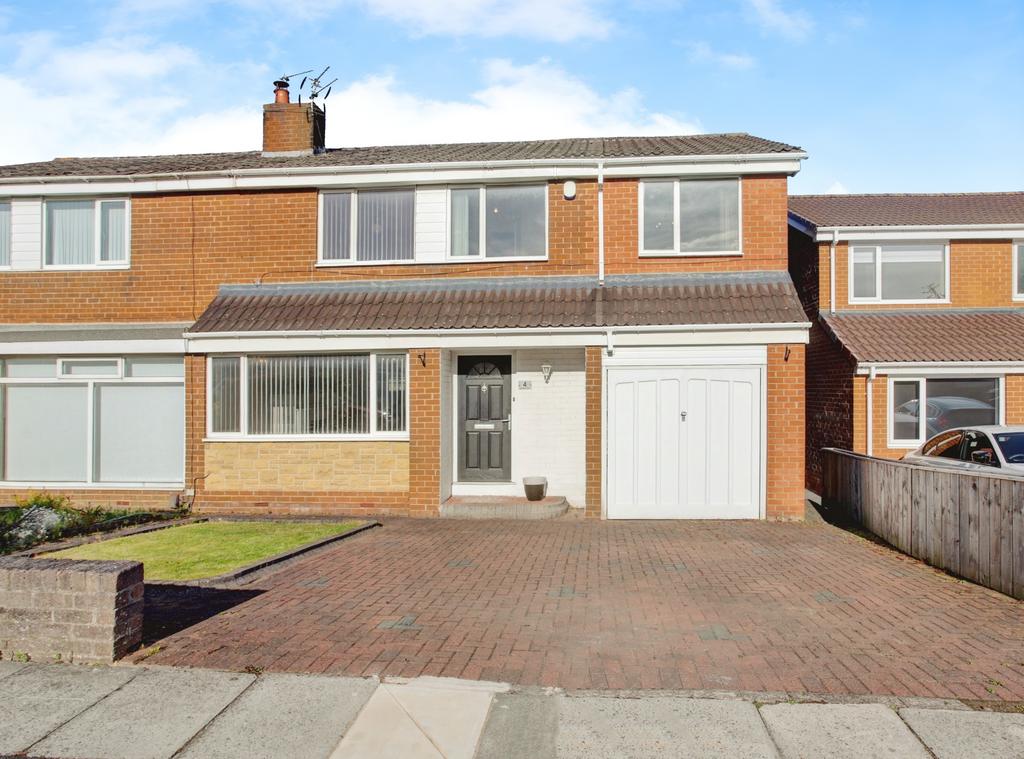 Ridsdale Close, Wallsend, NE28 4 bed semi-detached house for sale - £ ...
