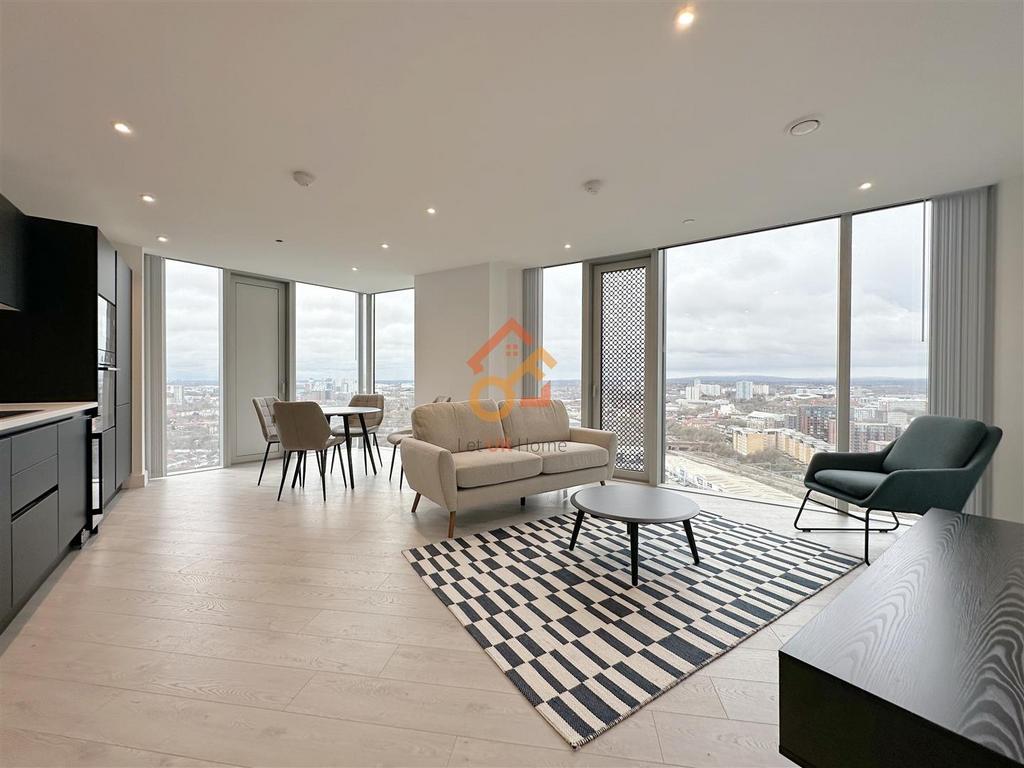 Vista River Tower, 1 Trinity Way... 2 bed flat - £1,800 pcm (£415 pw)