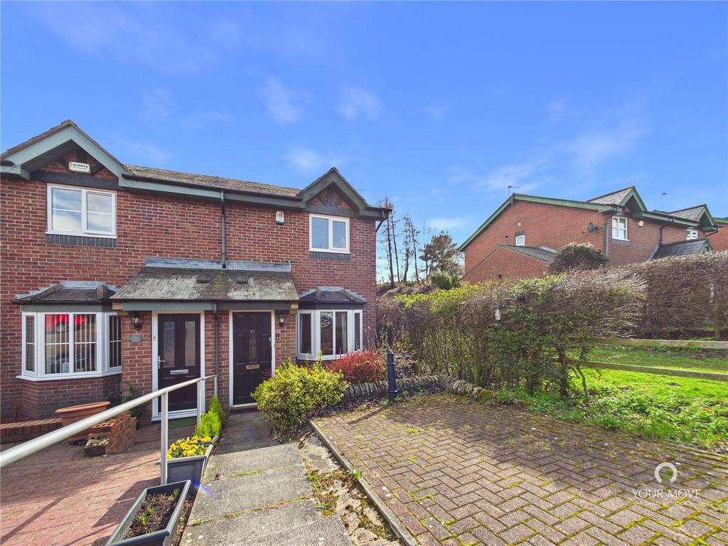 St. Cuthberts Park, Marley Hill NE16 2 bed semi-detached house for sale ...