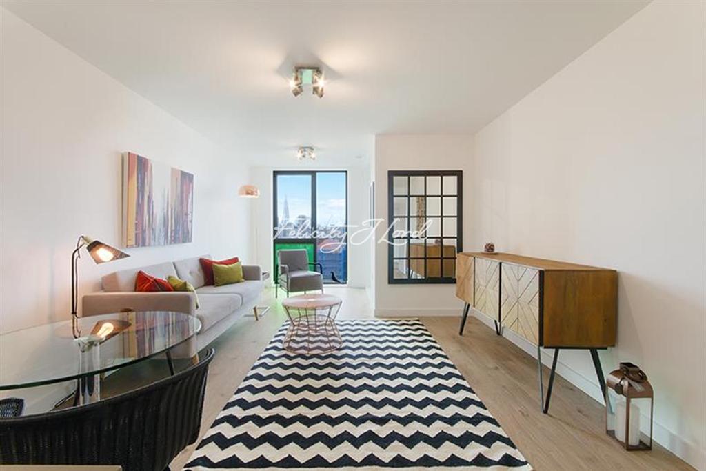 Ginger Line Building, E1W 1 bed flat - £1,712 pcm (£395 pw)