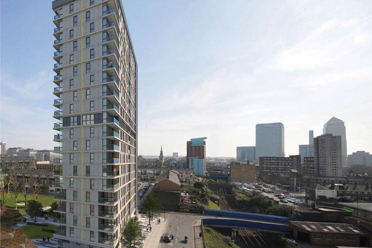 Panoramic Tower, Poplar 1 bed barn - £1,410 pcm (£325 pw)