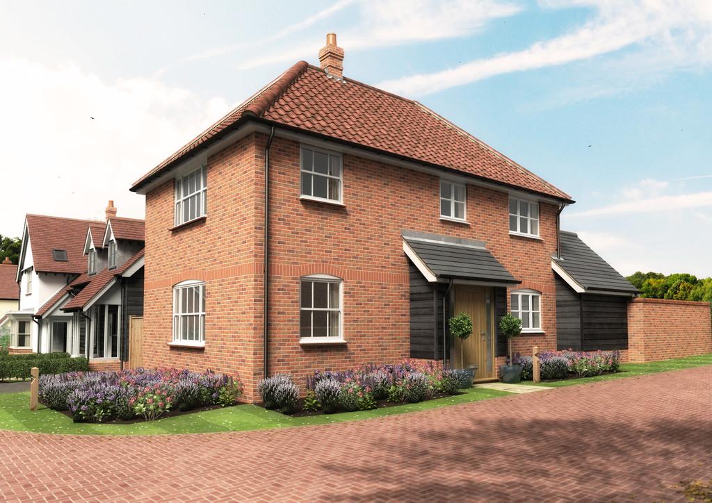 6 The Meadows, Wickhambrook 3 bed detached house - £415,000