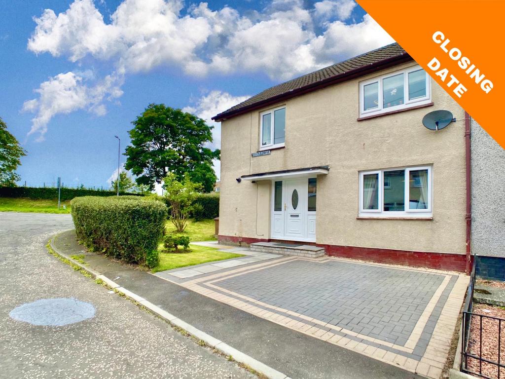 1 Weeple Drive, Linwood 3 bed end of terrace house - £115,000