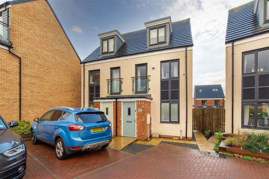 Roseden Way, Great Park, Newcastle Upon Tyne 3 bed semi-detached house ...