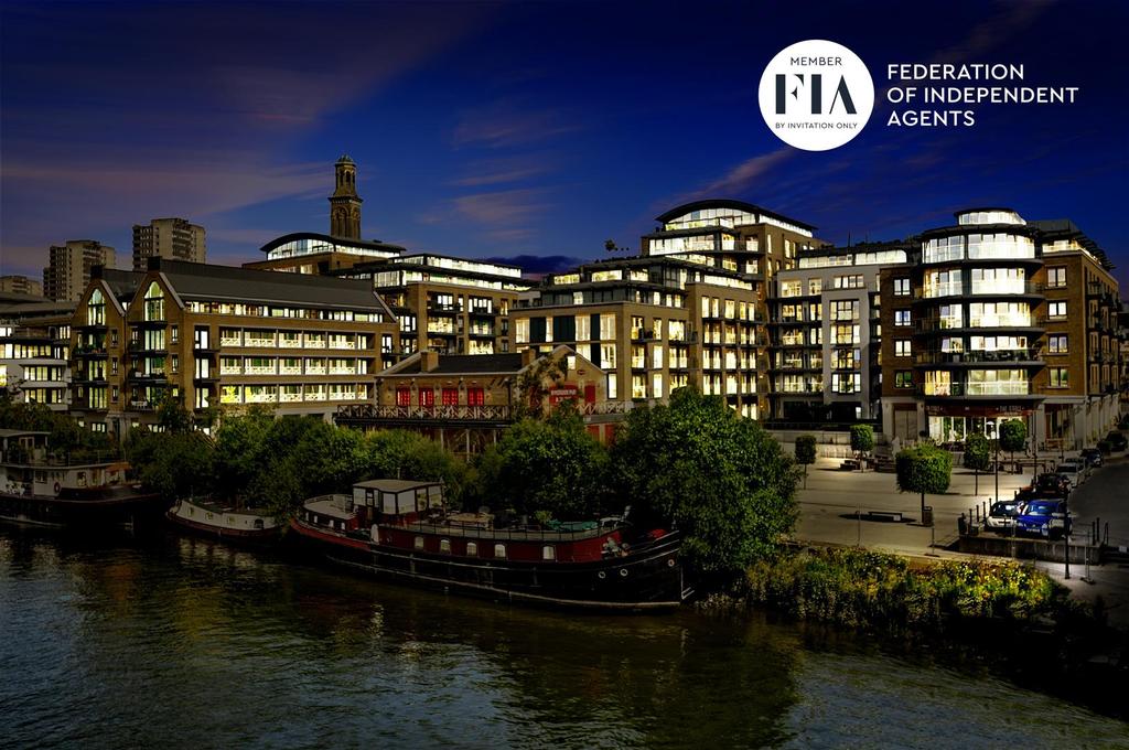 Quayside House, Kew Bridge Road... 1 bed apartment - £1,600 pcm (£369 pw)