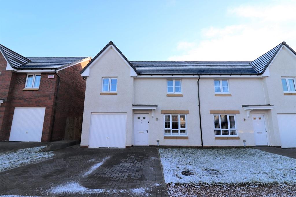 Old School Avenue, Polbeth EH55 3 bed semi-detached villa - £225,000