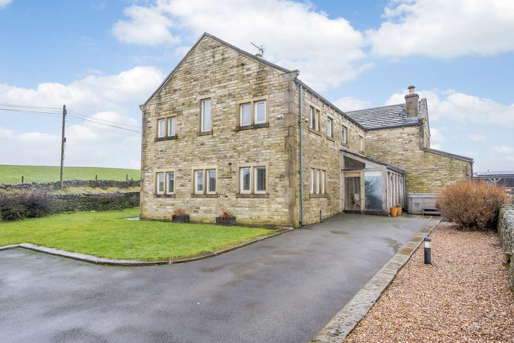 Cop Hill Side, Slaithwaite, Huddersfield 4 bed farm house - £600,000