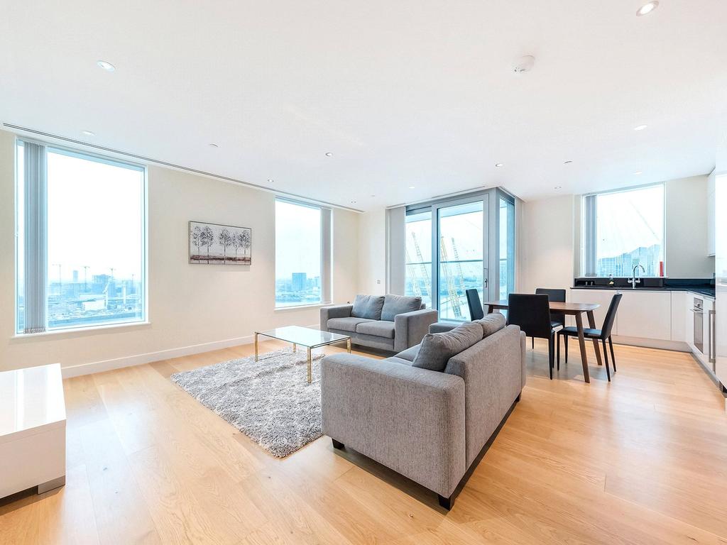Arora Tower, 2 Waterview Drive, SE10 2 bed apartment - £2,167 pcm (£500 pw)